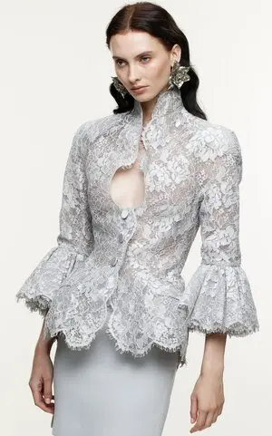 HARITHAND Della Cotton-blend Blazer