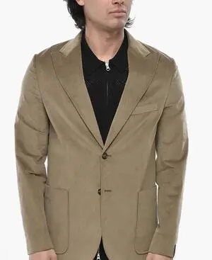 PAOLO PECORA Single-breasted Peaked-lapel Blazer