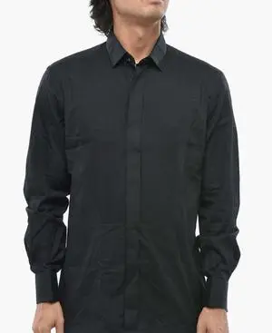 Corneliani Tuxedo Shirt With Cufflinks