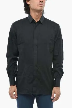 Corneliani Tuxedo Shirt With Cufflinks