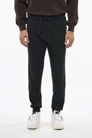Corneliani Elastic-waistband Pants - Gray