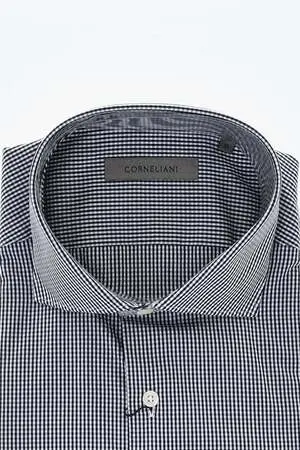 Corneliani Checked Cotton Shirt