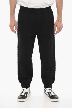 Neil Barrett Side-stripe Track Pants - Black