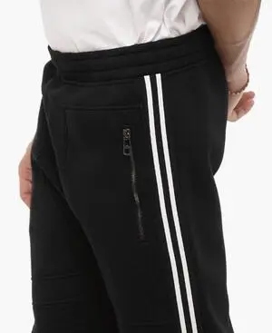 Neil Barrett Biker-style Side-stripe Track Pants
