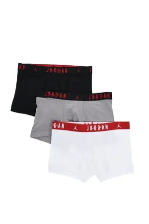 Nike Air Jordan Logo Elastic Waistband Boxers 3-pack - Multicolor