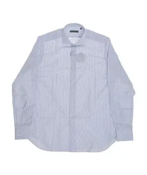 Corneliani Striped Long-sleeve Shirt - Blue
