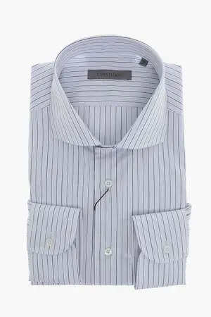Corneliani Striped Long-sleeve Shirt