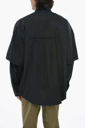 Dsquared2 Oversized Shirt With Chest Pocket