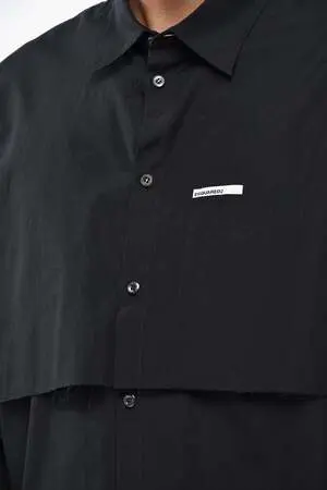 Dsquared2 Oversized Shirt With Chest Pocket