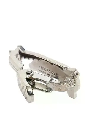 Thom Browne Sterling Pig Tie Bar - Silver