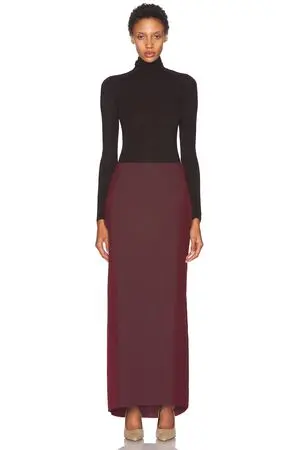 THE ROW Basile Bodysuit - Fondente