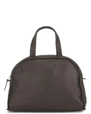 THE ROW Washed Bowler Bag - Walnut Shadow Ans