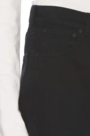 THE ROW Imma Straight Leg - Black