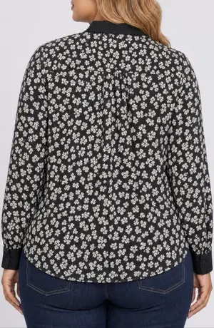 NYDJ Taylor Point Collar Shirt