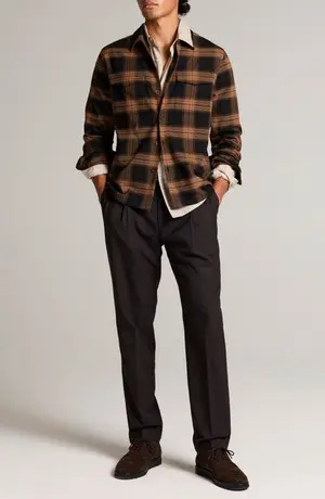 Vince Amargosa Plaid Garage Button-up Shirt