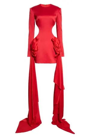 Zimmermann Clash Bow Minidress