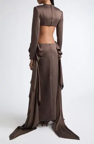 Zimmermann Clash Bow Maxi Dress