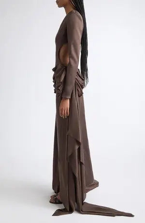 Zimmermann Clash Bow Maxi Dress