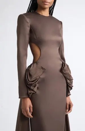 Zimmermann Clash Bow Maxi Dress