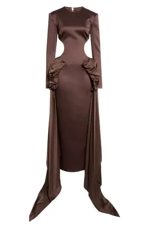 Zimmermann Clash Bow Maxi Dress