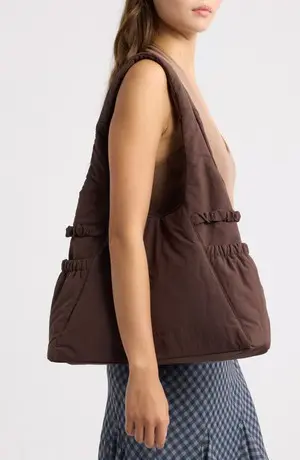 DAMSON MADDER Rosah Padded Recycled Polyester Tote