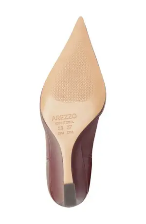 AREZZO Cara Slouch Wedge Bootie - Fresh Ruby