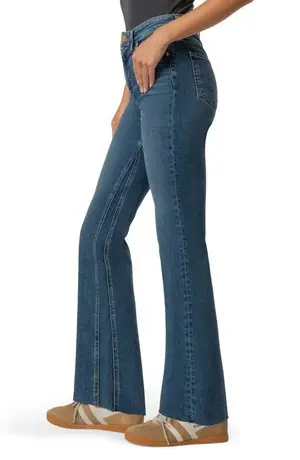 Kut From The Kloth Kelly High Waist Raw Hem Kick Flare Jeans