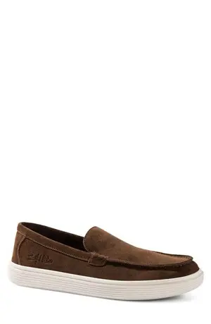 SALT LIFE The Sandstone Leather Slip On Brown