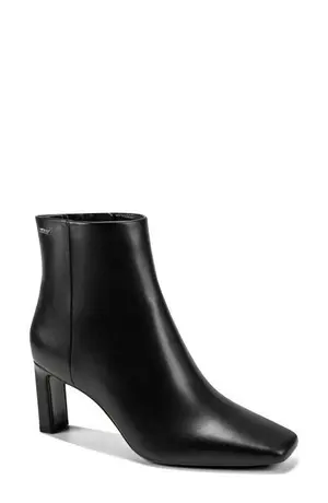 Dkny Kaelani Faux Leather Bootie - Black