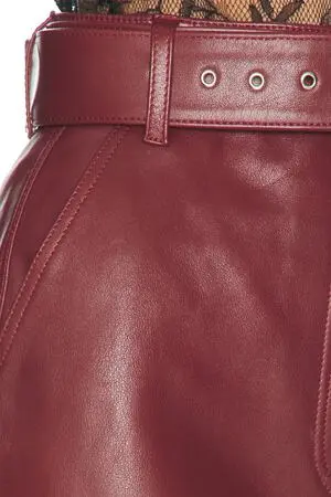 Alex Perry Pencil Skirt - Cherry