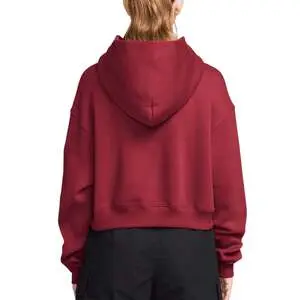 Nike Phoenix Fleece Over-oversized Cropped Henley Hoodie