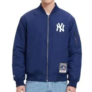 Mitchell & Ness Mlb New York Yankees Dodgers Bomber Jacket Asia Sizing