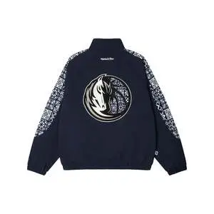 Mitchell & Ness Nba China Game 2026 Macao Exclusive Dallas Mavericks Racing Jacket Asia Sizing