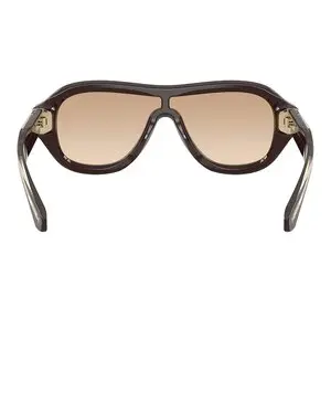 Burberry Shield Sunglasses - Brown