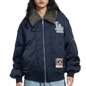 Mitchell & Ness Mlb Los Angeles Dodgers Puffer Jacket Asia Sizing