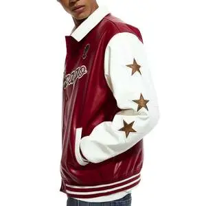 Mitchell & Ness Chicago Bulls Bomber Jacket Asia Sizing