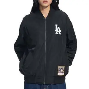 Mitchell & Ness Mlb Los Angeles Dodgers Bomber Jacket Asia Sizing