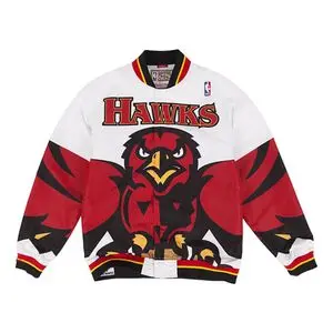 Mitchell & Ness Atlanta Hawks 90s Training Jacket Asia Sizing - Red