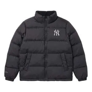 Mitchell & Ness Mlb Los Angeles Dodgers Puffer Jacket Asia Sizing - Black