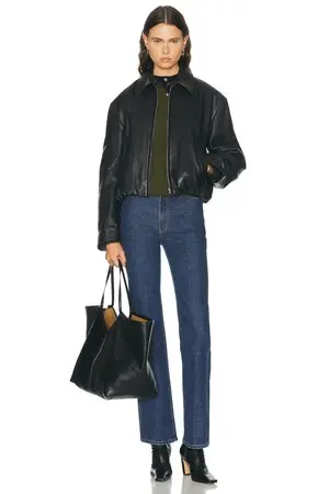 Acne Studios Lontea Bomber Jacket - Black