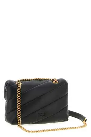 Pinko Crossbody Bag With Oblique Quilting