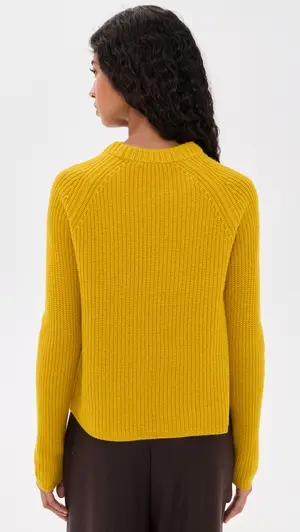Jenni Kayne Cashmere Fisherman Crewneck Sweater