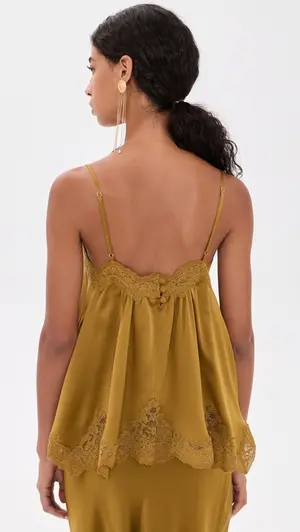 Zimmermann Clash Silk Satin Camisole