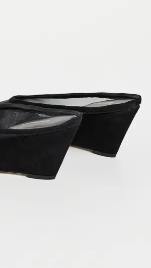 Larroude Loulou Mesh Mules