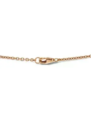 Cartier Love Interlocking 18k Rose Gold Necklace - Pink