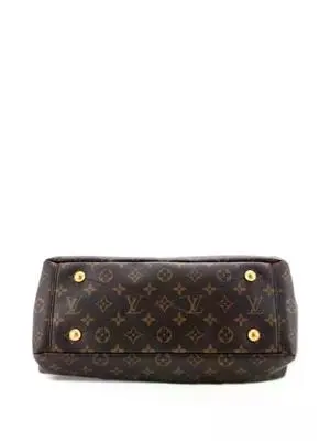 LOUIS VUITTON Pallas Tote Monogram Canvas With Leather Shoulder Bag