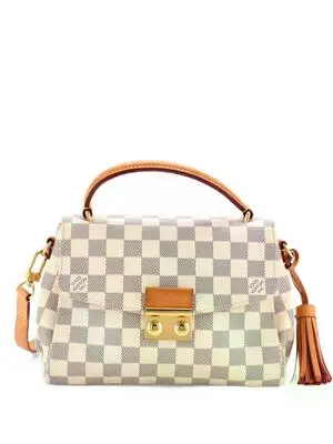 LOUIS VUITTON Croisette Handbag Damier Crossbody Bag