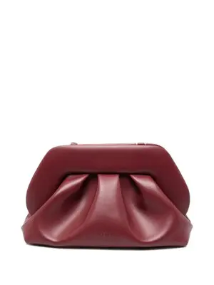 THEMOIRE Bios Vegan Leather Medium Clutch - Brown