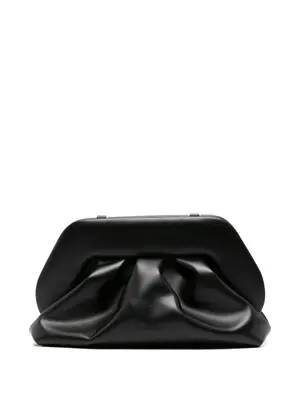 THEMOIRE Bios Vegan Leather Medium Clutch - Black