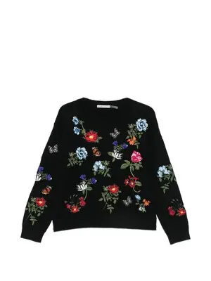 Alice + Olivia Teanna Wool Blend Sweater